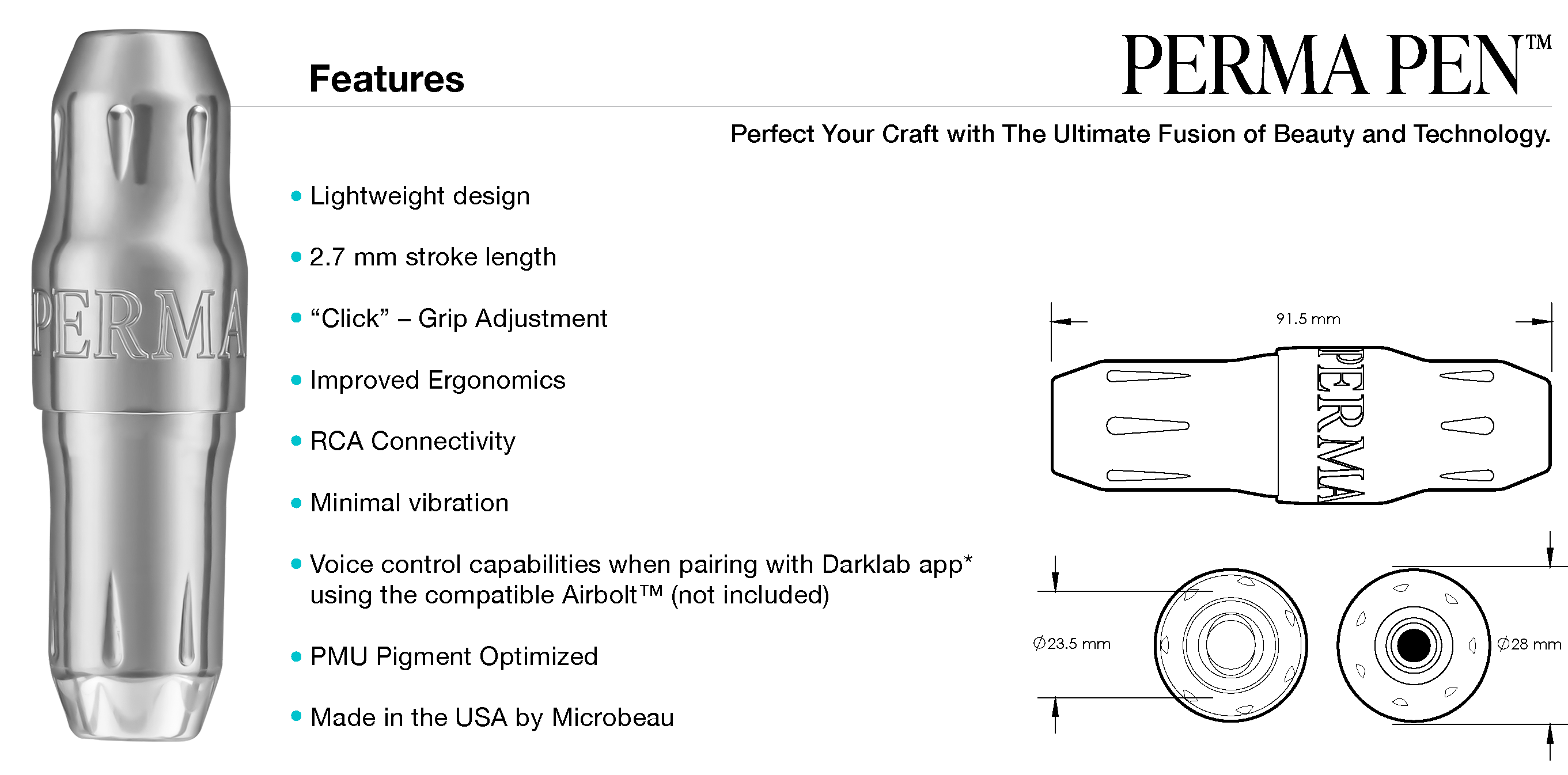 Perma Pen Pink Icon | Microbeau International